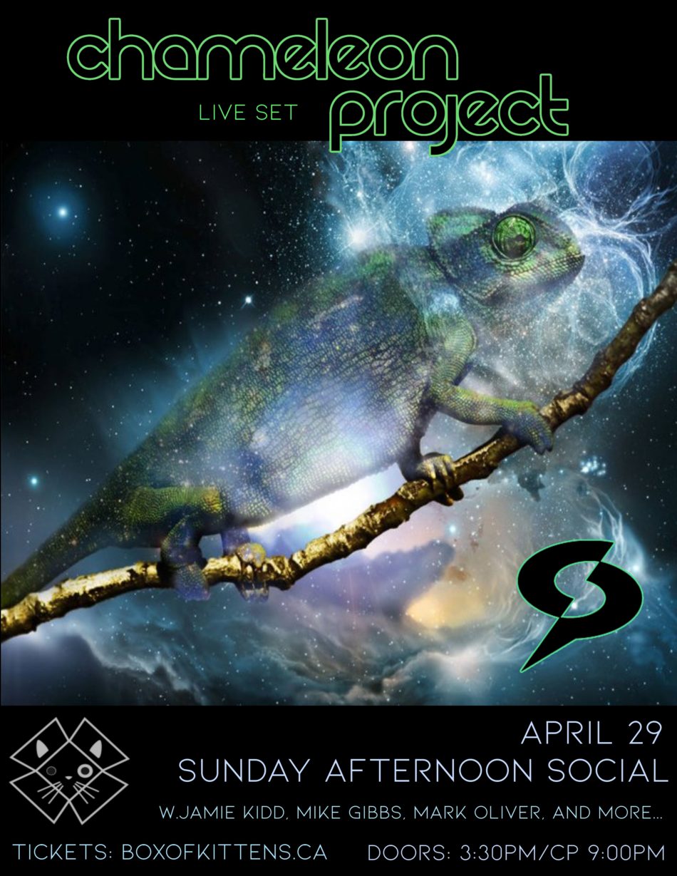 April 29: Chameleon Project plays Sunday Social – Chameleon Project